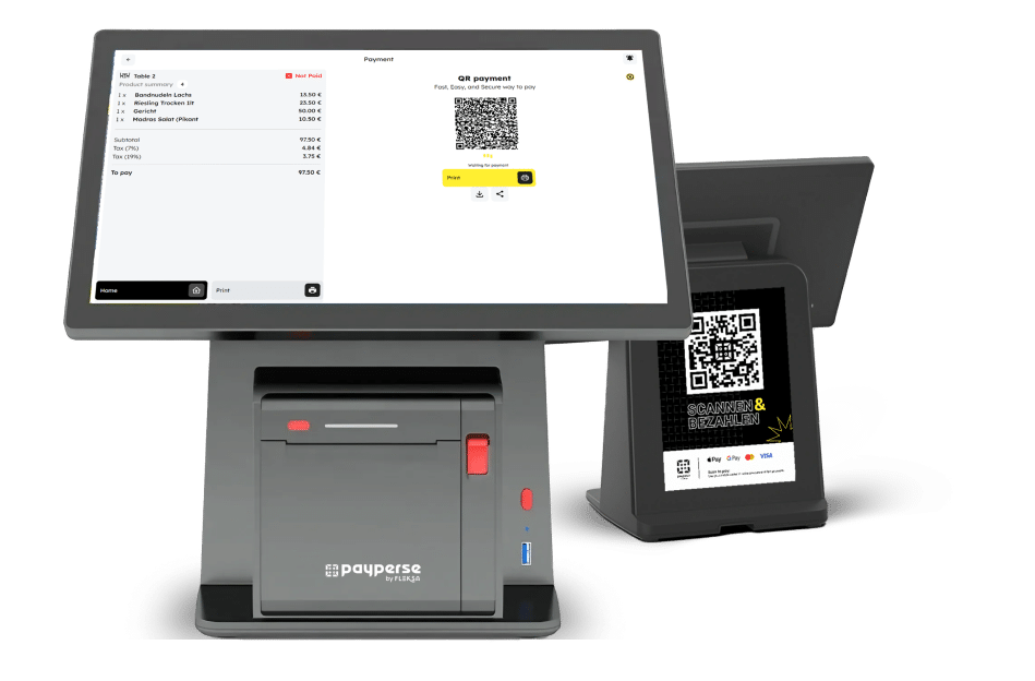 POS System For Quick Service Restaurant-Fleksa