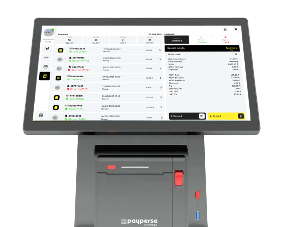 POS System For Quick Service Restaurant-Fleksa